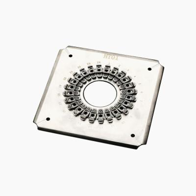 China Custom Avago HFBR-4501Z HFBR-4511Z Connector Polishing Fixture Jig for Plastic Optical Fiber Patch Cord Production for sale