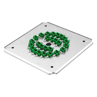 China 26 Core SC APC Polishing Fixture with APC Return Loss ≥60dB and Insertion Loss ≤0.20dB for FTTH Use for sale