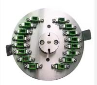 China 16 Port LC/APC Fiber Optic Polishing Jig with 100% First Pass Yield and 0.20dB Insertion Loss for High Efficiency Polishing for sale