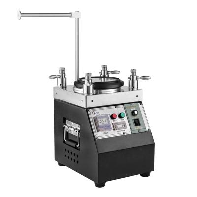 China 126W High-precision Fiber Optic Patch Cord Production Machine with Adjustable Speed 140RPM and 48 pcs MU/LC Capacity for sale