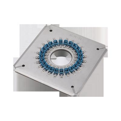 China Fiber Optic Polishing Machine with 0-3000 RPM Speed, 80mm Polishing Pad, and Stainless Steel Body for Precision Fiber Connector Polishing for sale