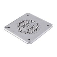 China Stainless Steel 26 Port FC APC Polishing Fixture for High Efficiency Fiber Optic Polishing Jig for sale