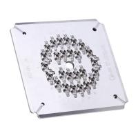 China Hardened Stainless Steel FC APC Optical Fiber 18/26 Ports Polishing Fixture with Insertion Loss ≤0.20dB for sale