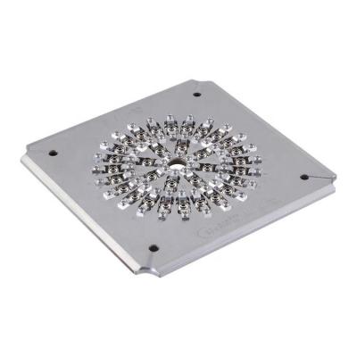 China 32 Ports FC PC Fiber Optic Connector Polishing Fixture with Hardened Stainless Steel S136 and IPC Structure for sale