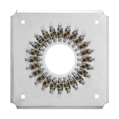 China ST Fiber Optic 24/32 Connector Polishing Fixture with Hardened Stainless Steel S136 for High Efficiency and Insertion Loss ≤0.20dB for sale