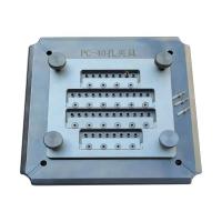 China 40 Port Fiber Optic Polishing Jig with Stainless Steel S136 for Insertion Loss ≤0.20dB for sale