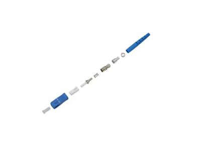 China Fiber Patch Cord Connectors simplex SC PC fiber optic connectors designed for FTTH 2.0mm and 3.0mm cables with and durable materials for sale