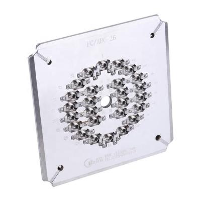 China FC APC 26 Port Polish Fixtures S2316 Jig For Fiber Optical Patch Cord for sale