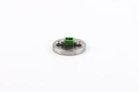 China Light Weight Lc Apc Polishing Puck , 1.25mm Fiber Polishing Disc for sale