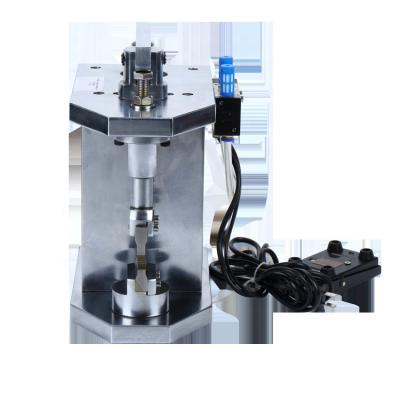 China 50/60Hz Fiber Patch Cord Manufacturing Machine Ceramic Ferrule Pneumatic Terminal Crimper for sale