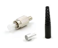 China Metal Body Simplex Single Mode UPC Fc Pc Fiber Connector With 2.0mm Boot for sale