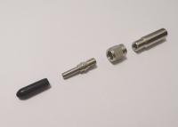 China Medical Industry Apc Upc Fiber Patch Cord Connectors With Metal Ferrule for sale