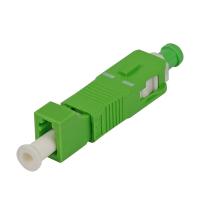 China ROHS Fiber Optic Sc Male To Lc Female Adapter Coupler For Data Transmission for sale