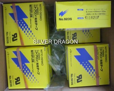 China NITTO TAPE No.923S SIZE 0.10mm x 50mm x 33m, ORANGE COLOR for sale