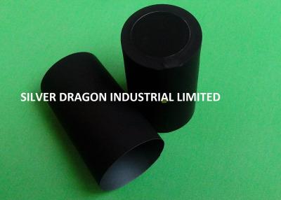 China PVC SHRINKABLE WINE CAPSULE WITH TEAR TAB IN BLACK COLOR for sale