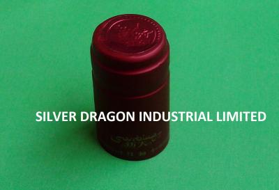 China PVC SHRINKABLE WINE CAPSULE WITH LOGO PRINTED for sale