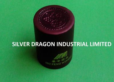 China PVC SHRINKABLE WINE CAPSULE WITH LOGO STAMPED for sale