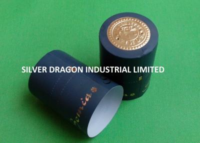 China PVC SHRINKABLE WINE CAPSULE WITH LOGO STAMPED for sale