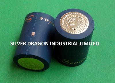China PVC SHRINKABLE WINE CAPSULE WITH LOGO STAMPED for sale