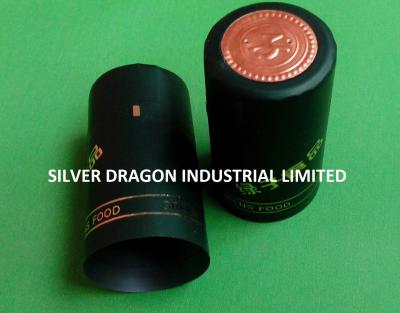 China PVC SHRINKABLE WINE CAPSULE WITH LOGO STAMPED for sale