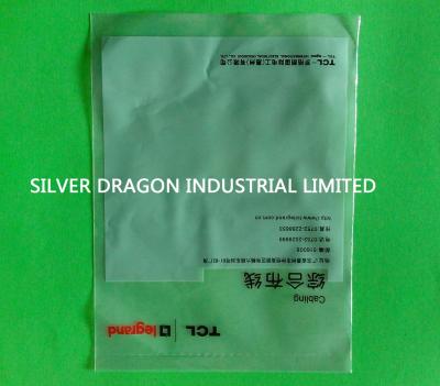China flat polybag for cable packing size 13cm x 18cm for sale