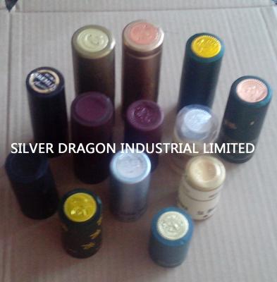 China PVC Shrinkable cap seals for sale