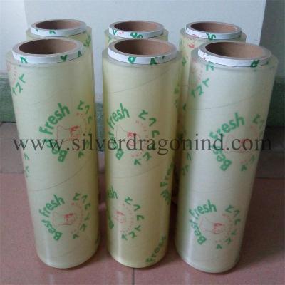 China Food grade PVC Food Cling Film with Best Fresh brand for sale