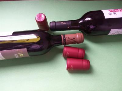 China PVC shrinkable capsule for 750ml wine for sale