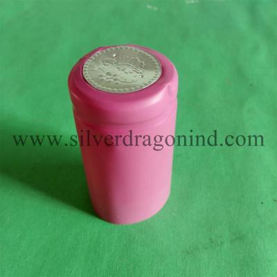 China PVC shrink capsules for cocktail for sale