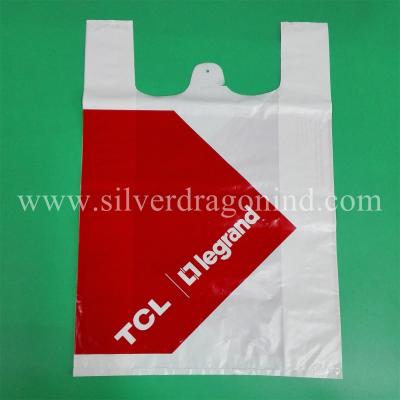 China Heavy duty plastic carrier bags for sale