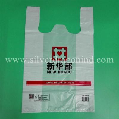 China HDPE Plastic vest bags for sale