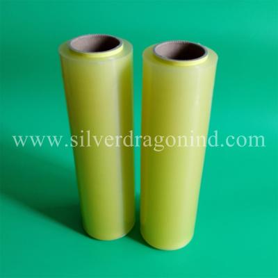 China PVC Cling Film for fruit wrapping (Size 10microns x 300mm x 500m) for sale