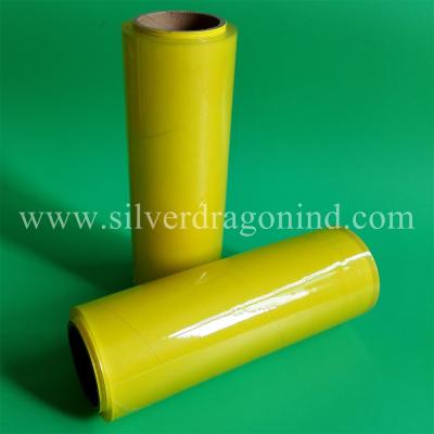 China PVC CLING FILM FOR FOOD WRAPPING 11microns x 450mm x 1000m for sale