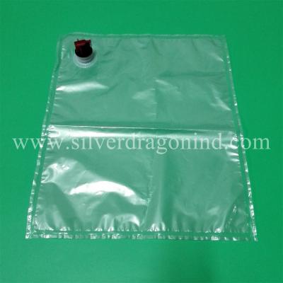 China 10L bag in box with butterfly tap for sale