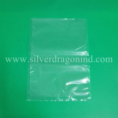 China Clear NY/PE embossed vacuum pouches 8