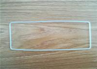 China Food Grade Rectangular Custom Rubber Gaskets White Rubber Sealing Washers for sale