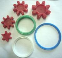 China High Pressure Hydraulic PU Oil Seal , Plum / Flower Shape Rubber Cushion for sale