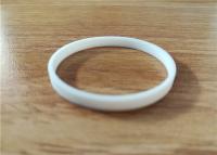 China White PTFE Flat Washer Rectangular O Ring For Machinery Radiation Resistance for sale
