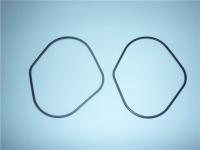 China Dustproof Custom Rubber Gaskets Silicone Flat Washers Logo Printable for sale