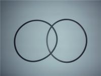 China Flat Round Rubber Gaskets Seals , EPDM Rubber Ring Gasket For Machinery for sale