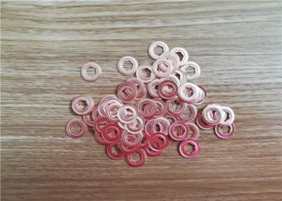China OEM ODM Metal Sealing Washer ,  Stainless Steel Washer Copper Plated Gasket for sale