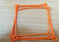 China Silicone Rubber Die Cut Rubber Gaskets Rectangular Stand / Nostand Custom for sale
