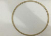 China Abrasion Resistant Plastic Molded Parts Sealing Peek Ring Self Lubrication for sale