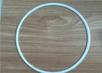 China Pure PTFE Flat Washer Backup Ring / Mechanical White  Seal Ring Pump Parts for sale
