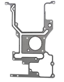 China Cummings Isx Engine Repair Parts Gasket Gearbox Oils Resistance Vmq for sale