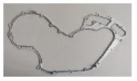 China Gasket Oil Pan Aem Cartert-perkins Engine  Black Engine Repair Parts for sale