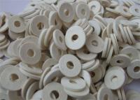 China White Wool Small Felt Washers Customized Size 60 - 90 Hardness High Sealing Performance for sale