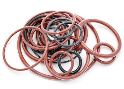 China FEP PFA Clear Coating FEP O Ring Encapsulated FKM / Silicone High Temperature Resistance for sale