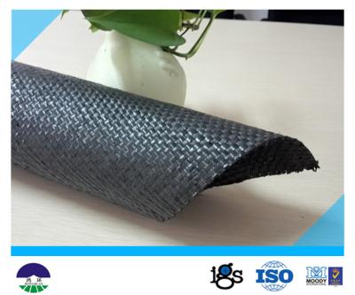 China 136G PP Woven Geotextile Fabric 3.81m-5.33m Width for Soil Separation and Stabilization for sale