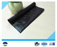 China 155gsm pp woven geotextile fabric for separation for sale